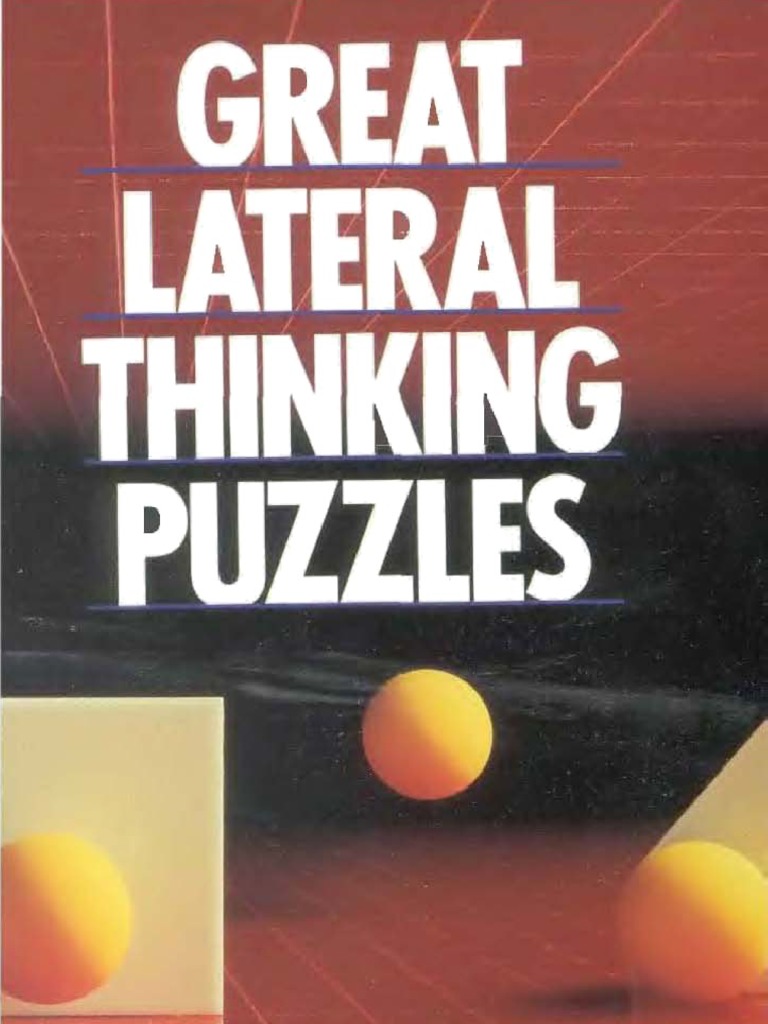 Great Lateral Thinking Puzzles | PDF