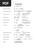 Astronomy Math Equations | PDF | Redshift | Acceleration