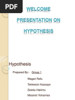 Difference Between Hypothesis and Theory | PDF