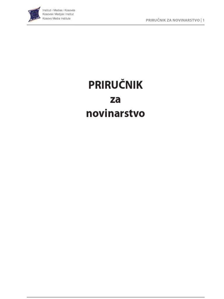 Novinarstvo | PDF