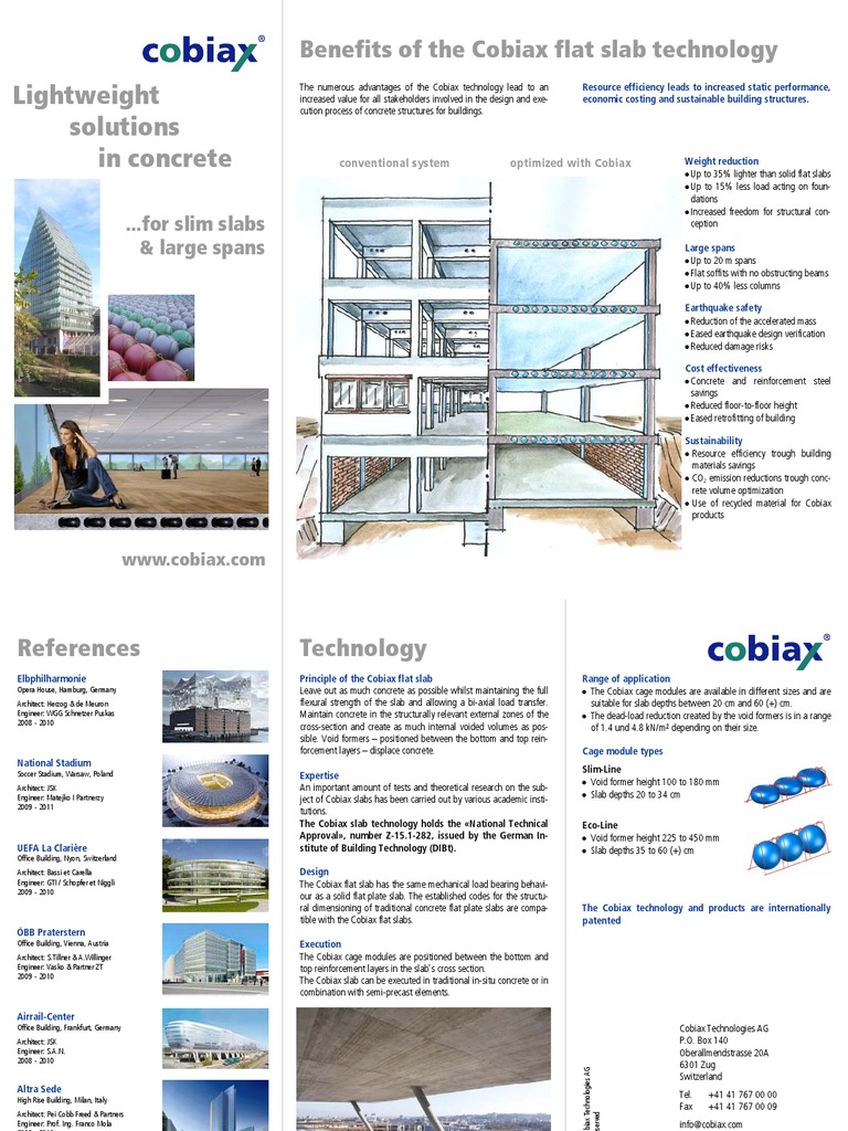 COBIAX | Building Technology | Concrete
