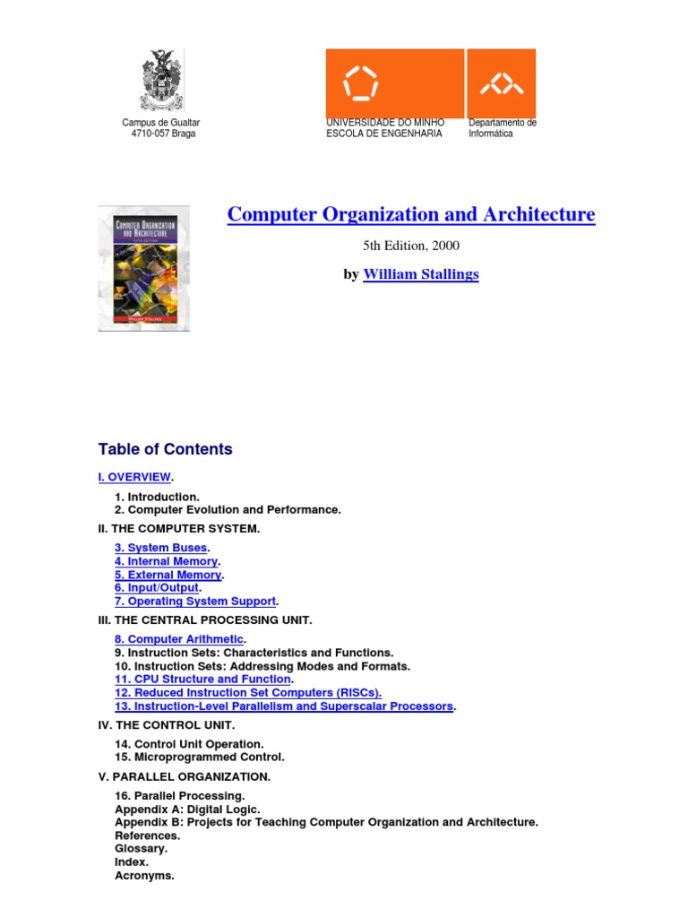 Computer Organization and Architecture: William Stallings | PDF | Rounding | Multiplication
