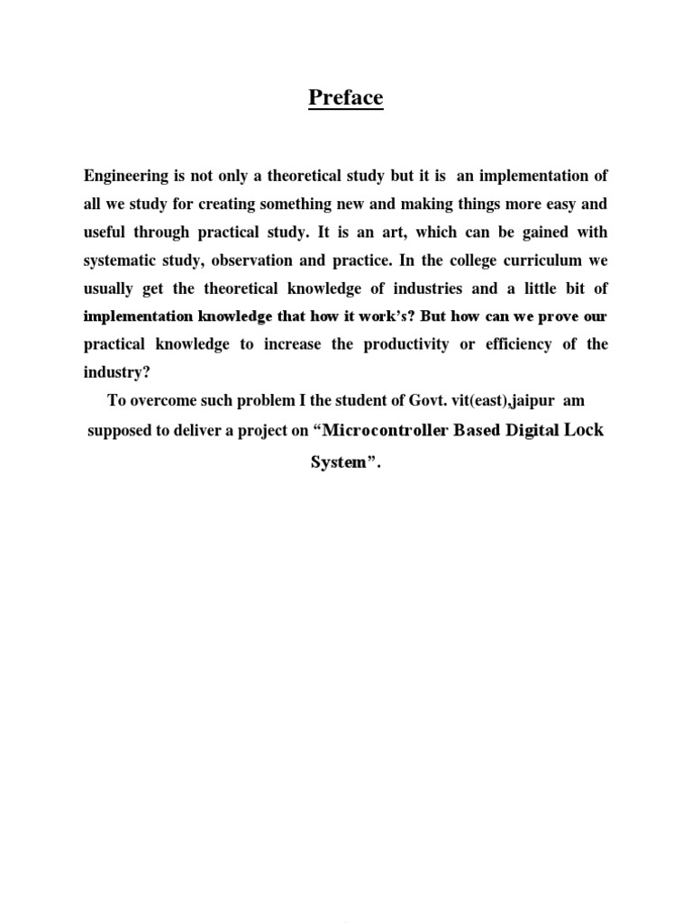 Microcontroller Based Digital Lock System | Download Free PDF | Rectifier | Bipolar Junction ...