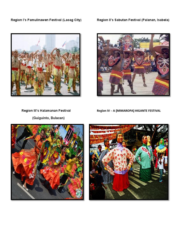 Festival of Every Regions | PDF