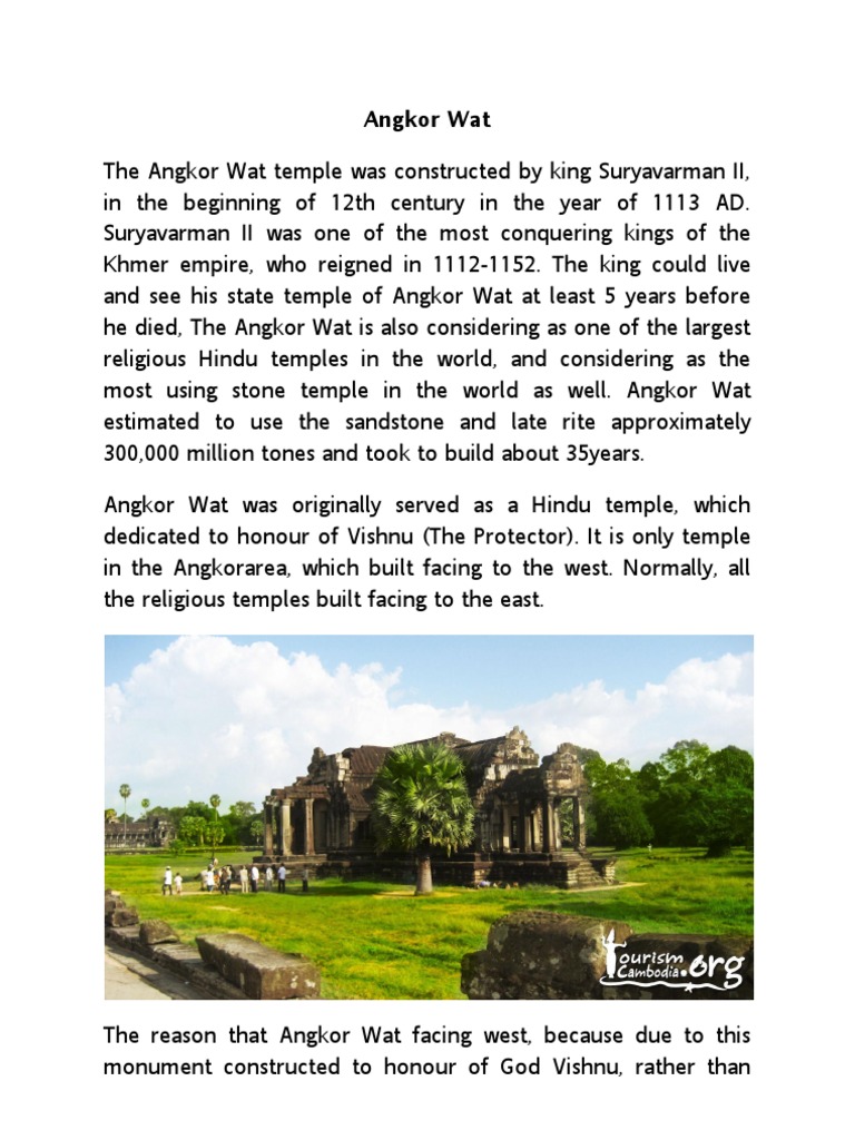 Angkor Wat | PDF | Angkor | Angkor Wat