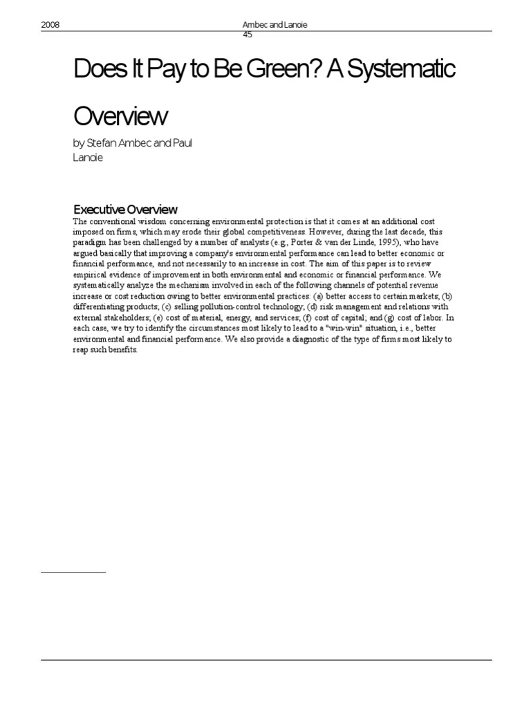 Green Marketing Management | PDF | Sustainability | Emissions Trading