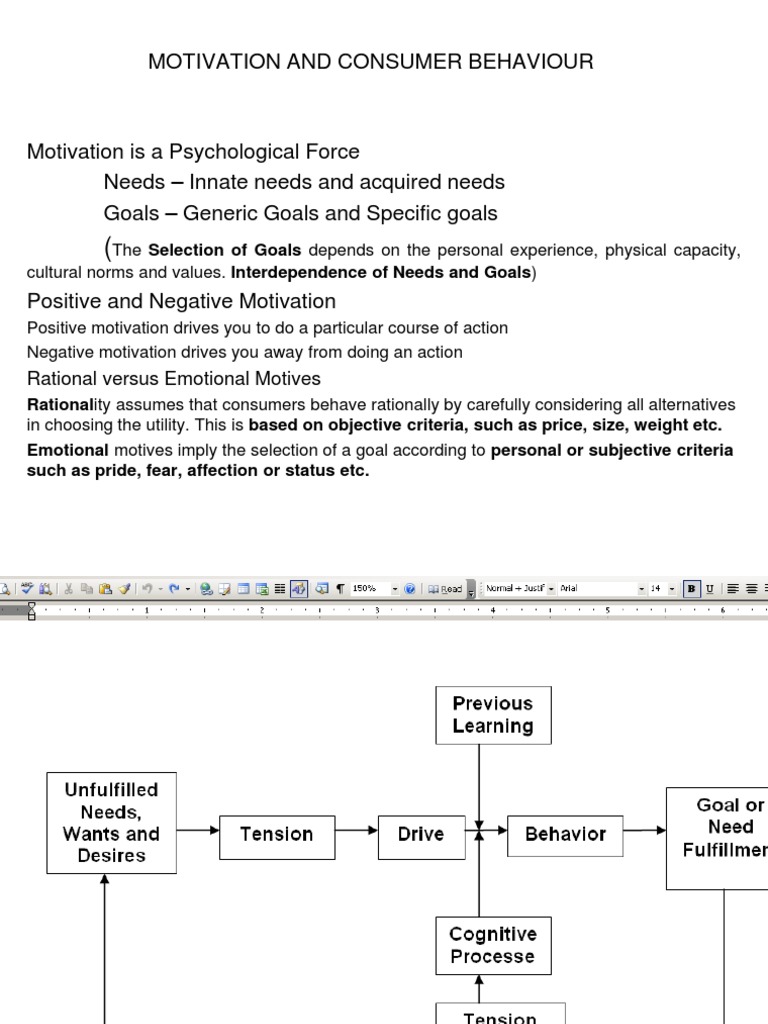 Motivation and Personality | PDF | Id | Motivation