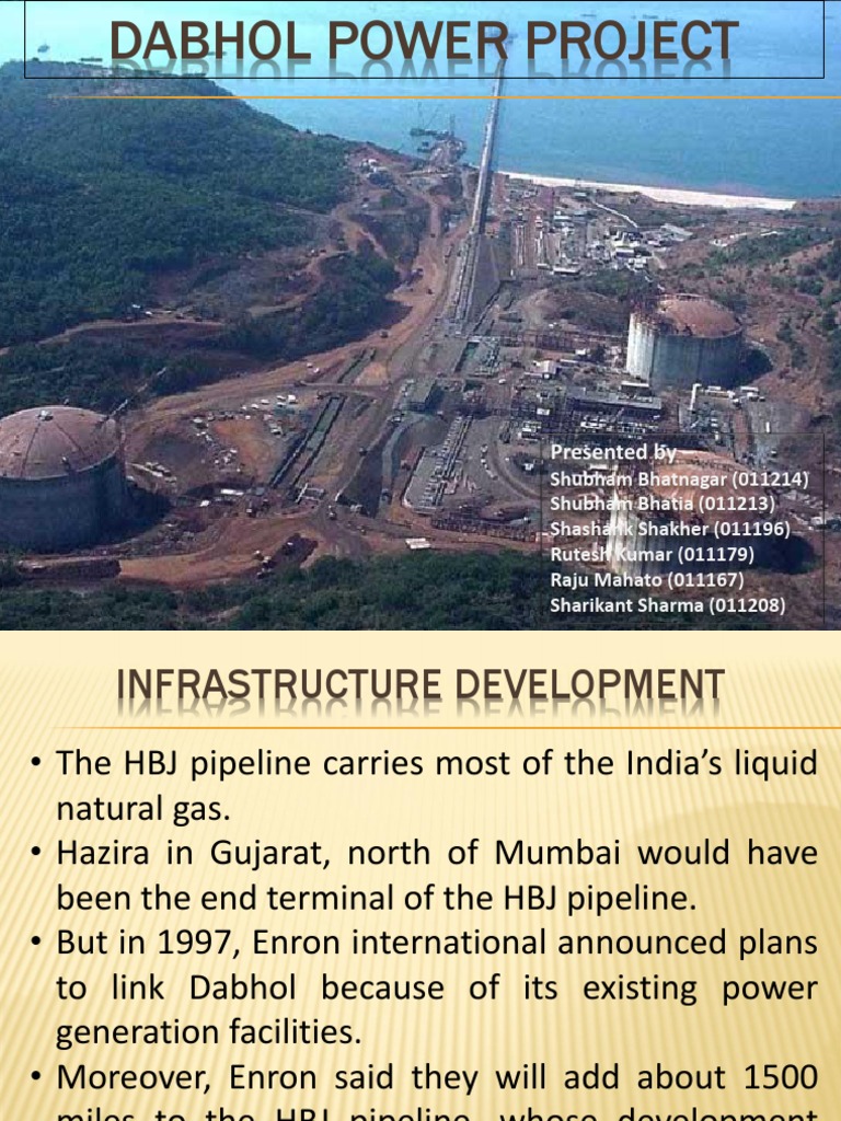 Dabhol Power Project. | PDF | Economies | Energy And Resource