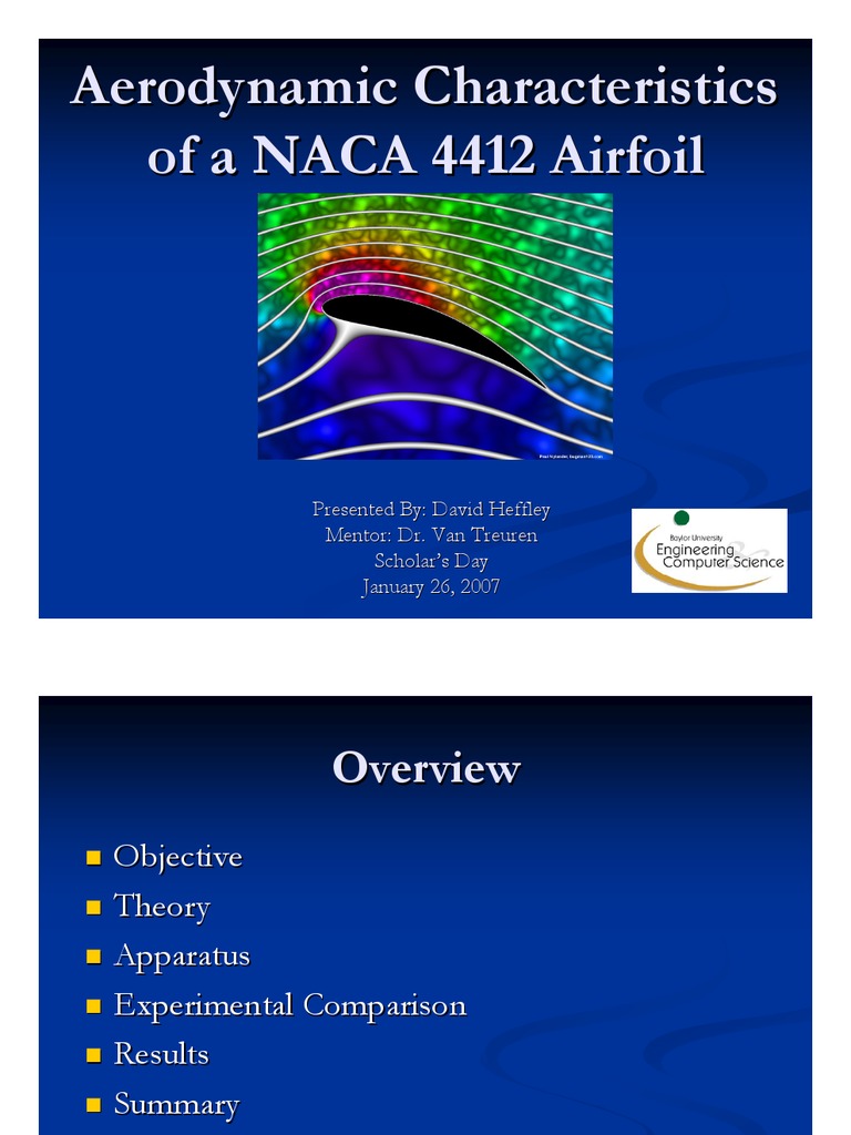 Naca 4412 | PDF | Airfoil | Lift (Force)