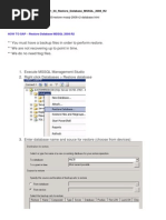 LanSweeper DB Move | PDF | Microsoft Sql Server | Backup