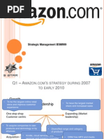 Amazon Strategic Plan | PDF | Retail | Strategic Management