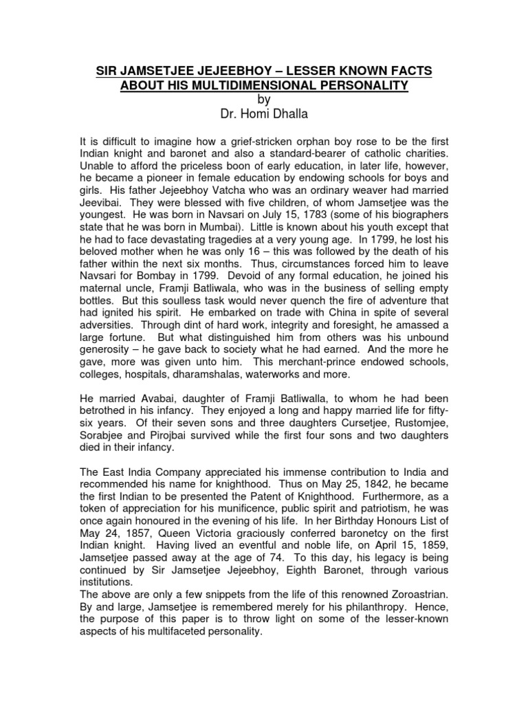 Lesser Known Facts | PDF | Religion And Belief