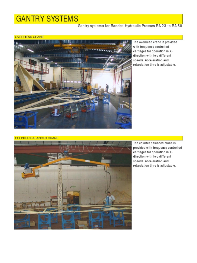 Gantry Systems | PDF