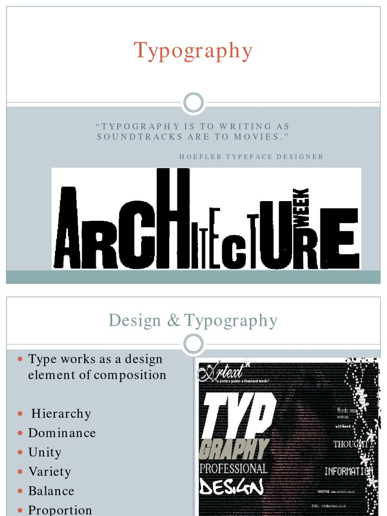 Typography | PDF | Typefaces | Serif