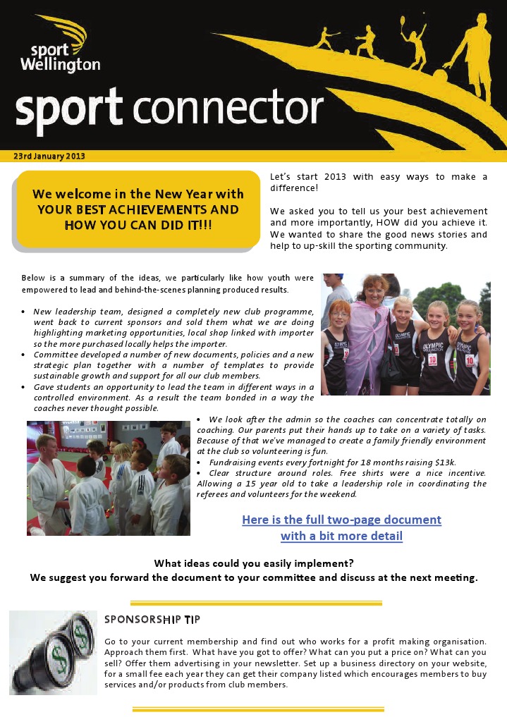 Sport Pdf Fundraising Recycling