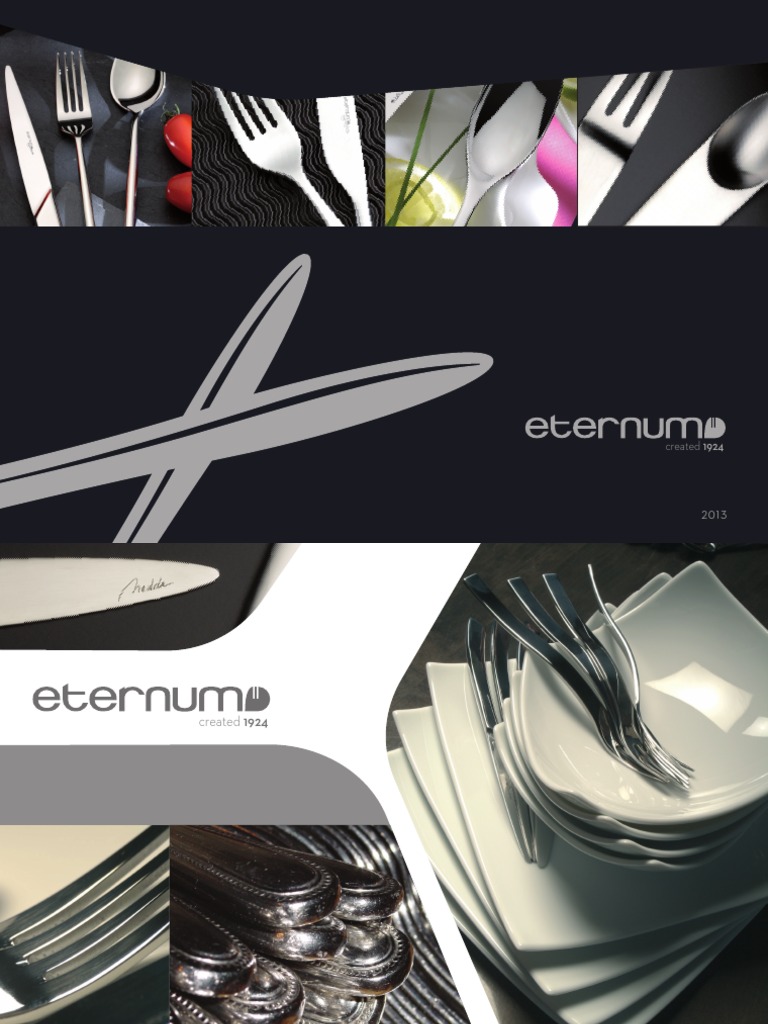 Eternum Cutlery and Tableware Overview | PDF | Spoon | Hotel