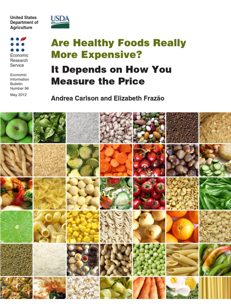 Health Food Study: Is Healthy Food More Expensive? | Download Free PDF ...