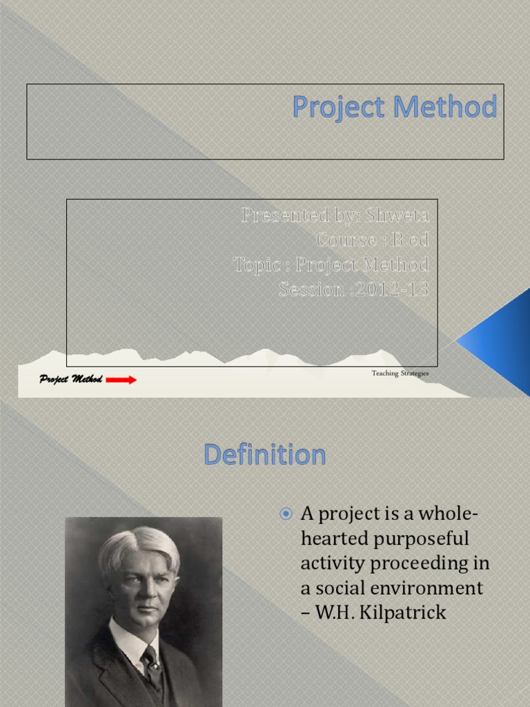 project method | Teaching Method | Learning