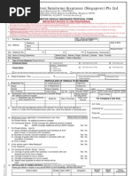 Motor Proposal Form EDITABLE V2 | PDF | Vehicle Insurance | Insurance