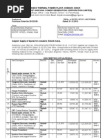 Running Contract Details: (Applicable For Purchase Through KMSCL Only ...