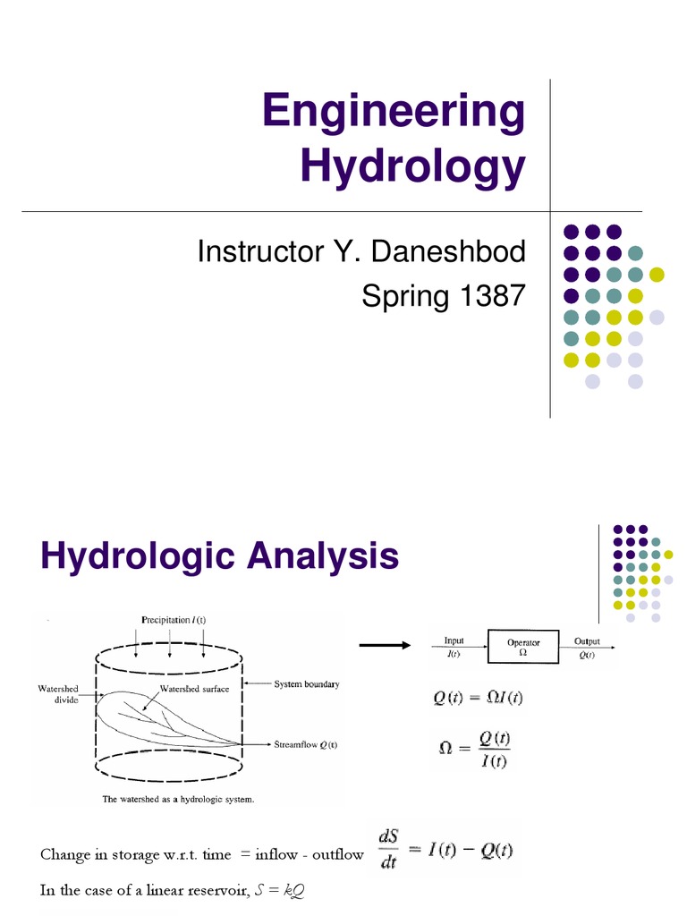 HYDROLOGY | PDF | Liquids | Applied Mathematics