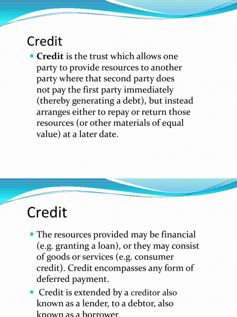 Credit and Collection Chap1 | PDF | Collection Agency | Credit (Finance)