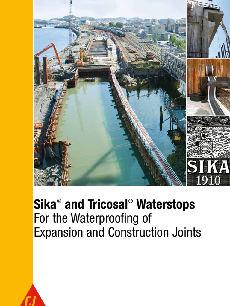 Brochure Waterstop | PDF | Welding | Construction