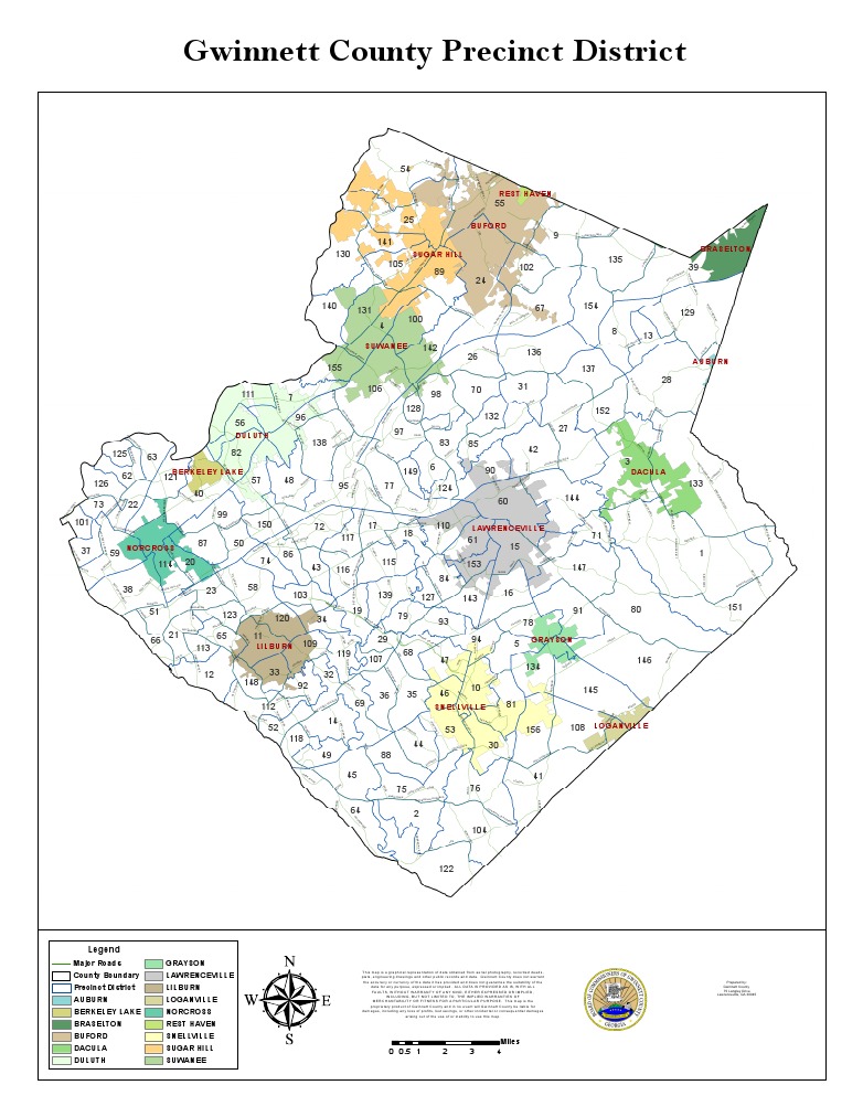 Gwinnett County Precinct District: Rest Haven | PDF