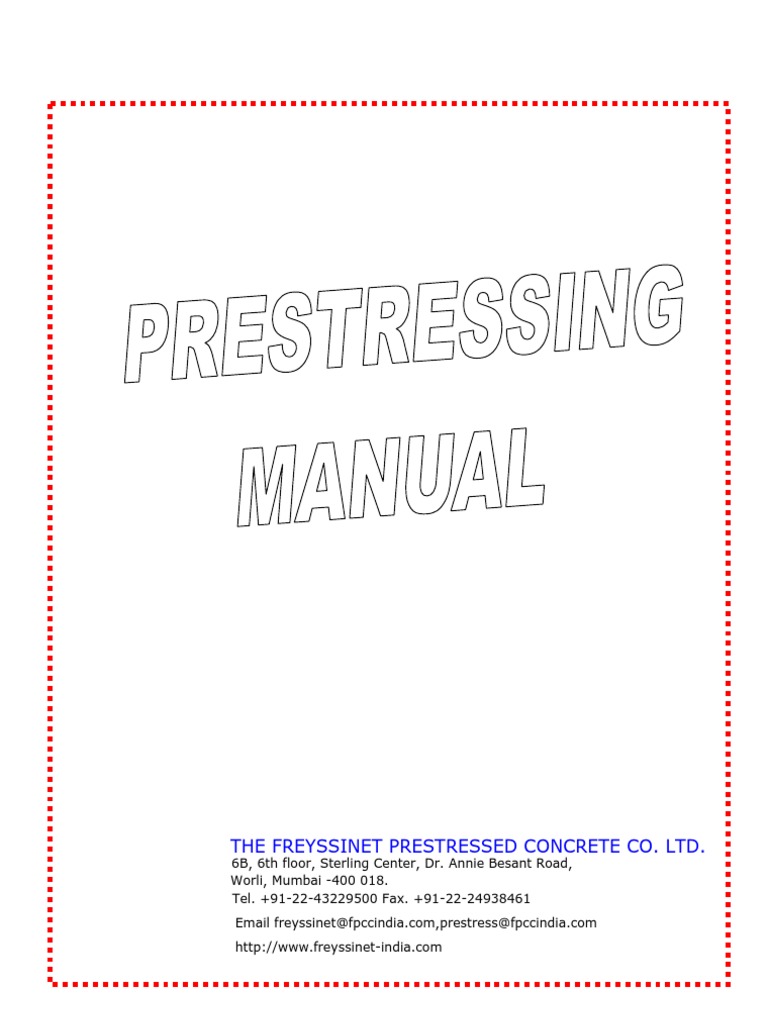 An Introduction to Prestressed Concrete and the Post-Tensioning Systems ...