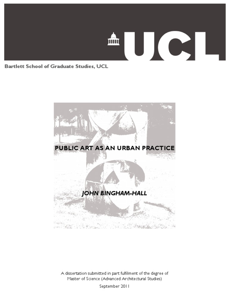 Public Art As An Urban Practice | PDF | Geographic Information System ...