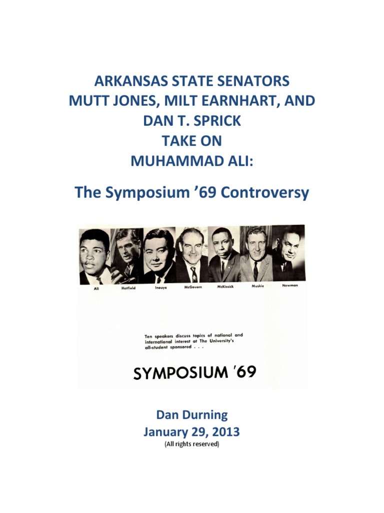 Arkansas State Senators Mutt Jones, Milt Earnhart and Dan Sprick Take ...