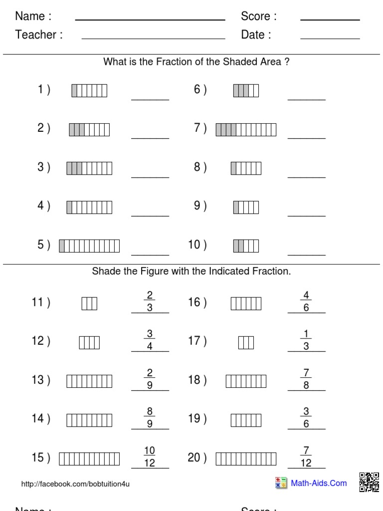 Fractions Visual2 | PDF
