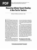 Elementary Reading Attitude Survey Sheet | PDF