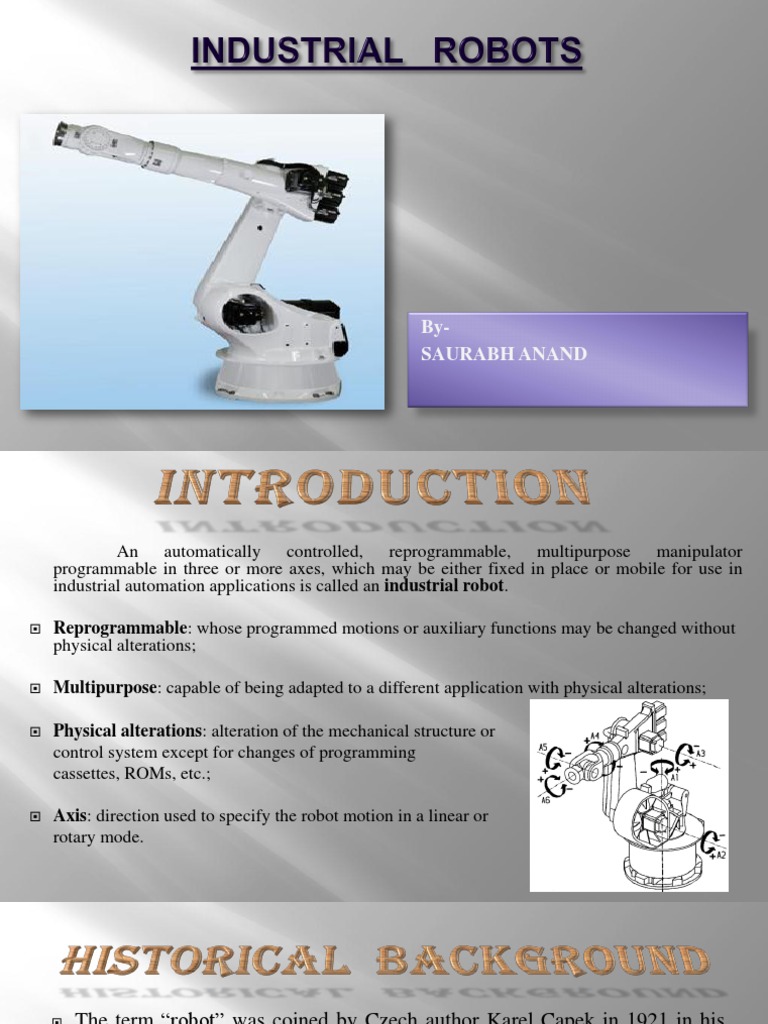 Industrial Robots | PDF | Robot | Robotics