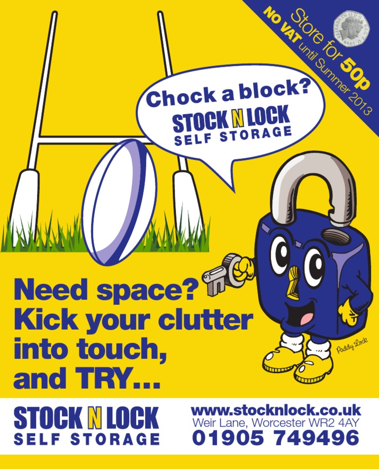 Chock A Bloc K?: Need Space? Kick Your Clutter Into Touch, and TRY | PDF