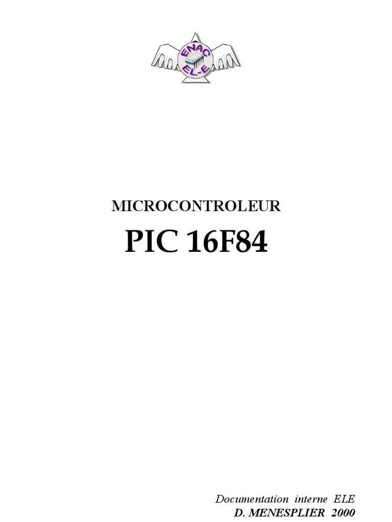 Guide du Microcontrôleur PIC 16F84 | PDF | Assembleur | Résonance