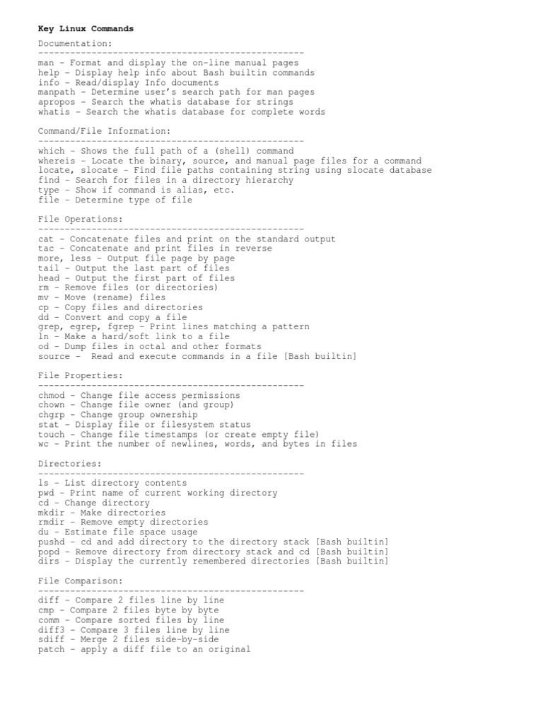 Linux Commands | PDF | Advanced Packaging Tool | Computer File