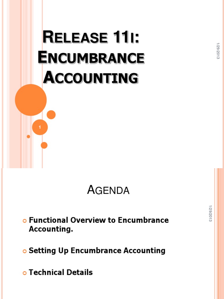 Encumbrance-Accounting 2 Scribd | Database Transaction | Procurement