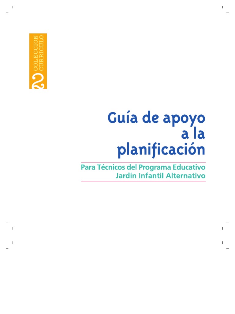 Guia de Apoyo a La Planificacion