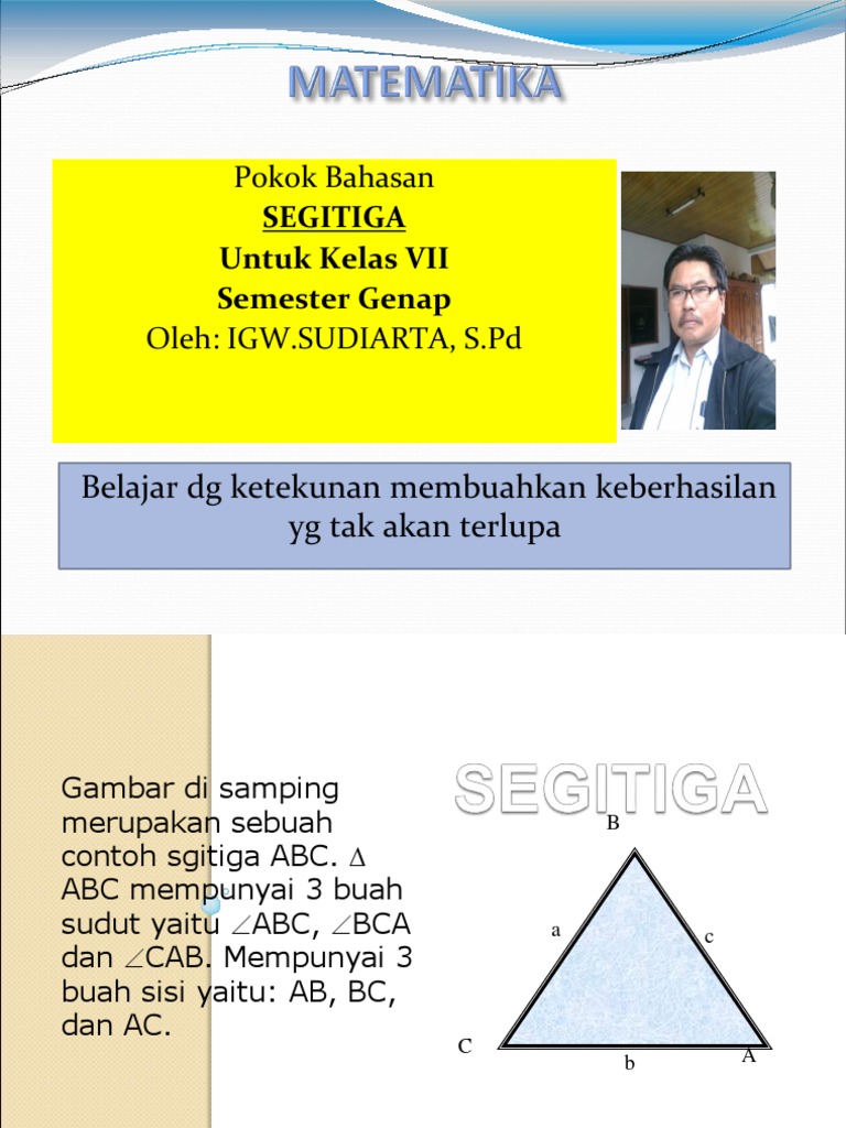 Materi Segitiga | PDF
