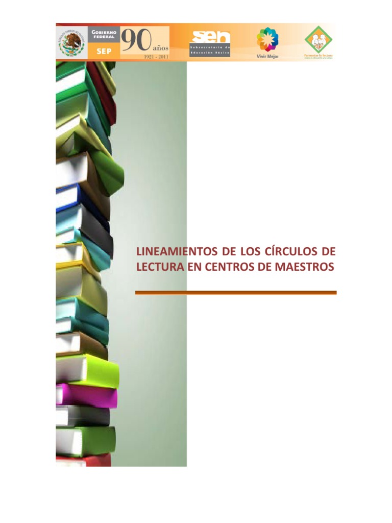 LINEAMIENTOS Circulos de Lectura 16 Marzo | PDF | Comprensión lectora ...