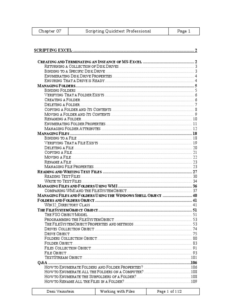 File System Operations | PDF