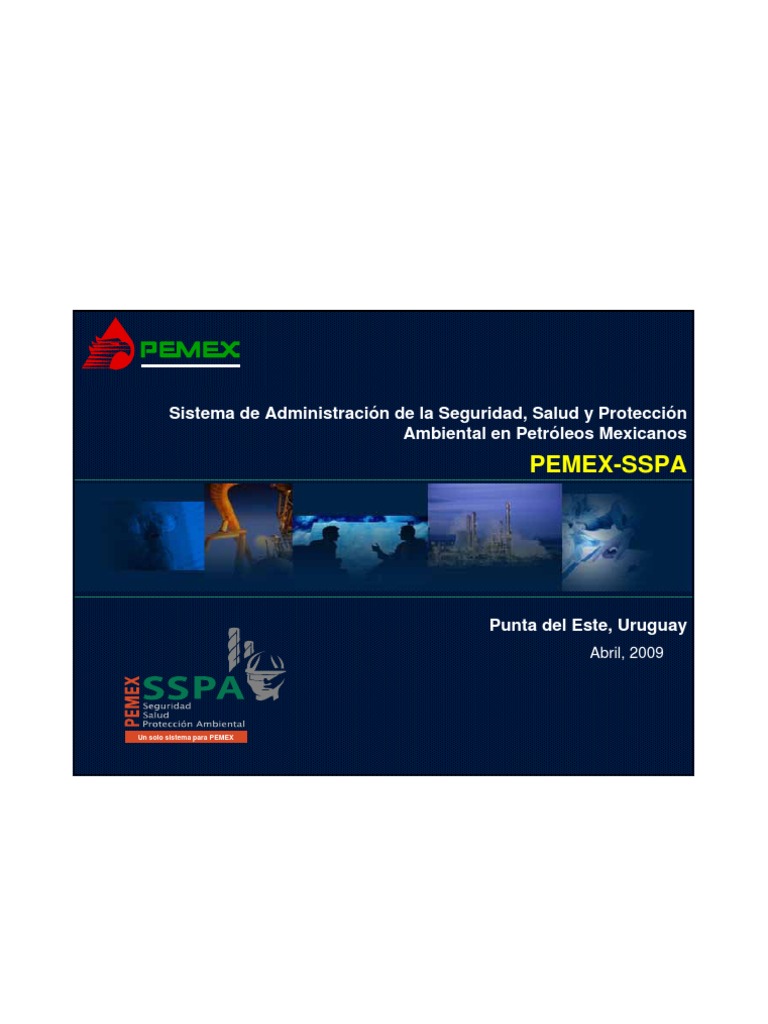 Sspa Pemex | PDF | Planificación | Energía y recursos