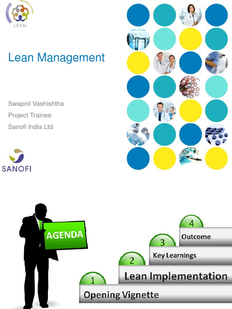 Lean Management: Swapnil Vashishtha Project Trainee Sanofi India LTD ...