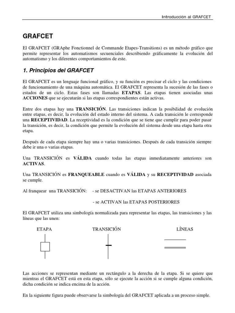 Grafcet PDF | PDF