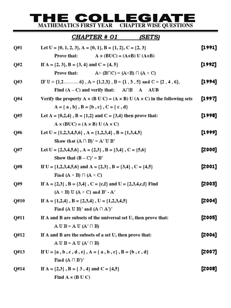 Class XI Math Question 2011 The Collegiate | PDF | Trigonometric ...