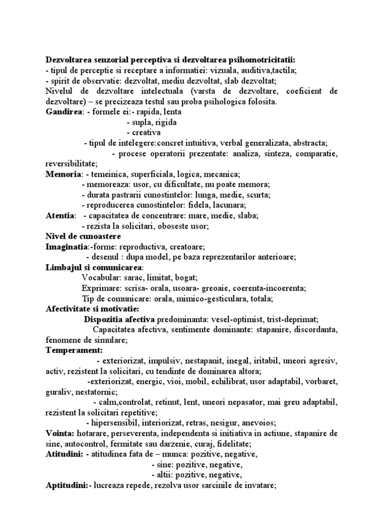 Evaluare Psihologica | PDF