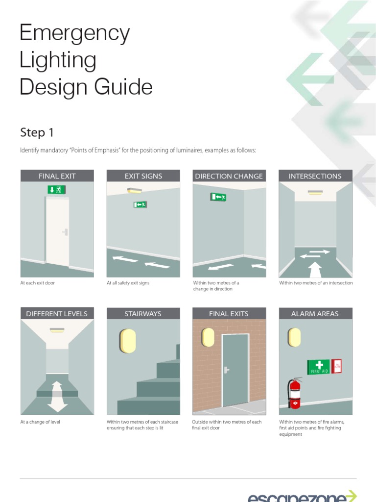 Emergency Lighting Design Guide | PDF | Lighting | Elevator
