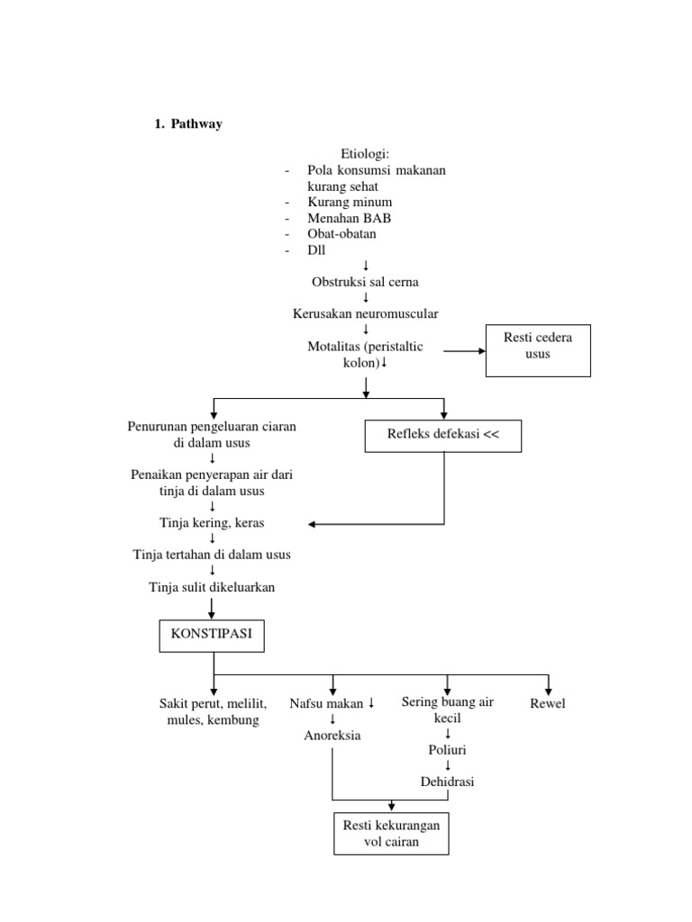 Pathway Konstipasi | PDF