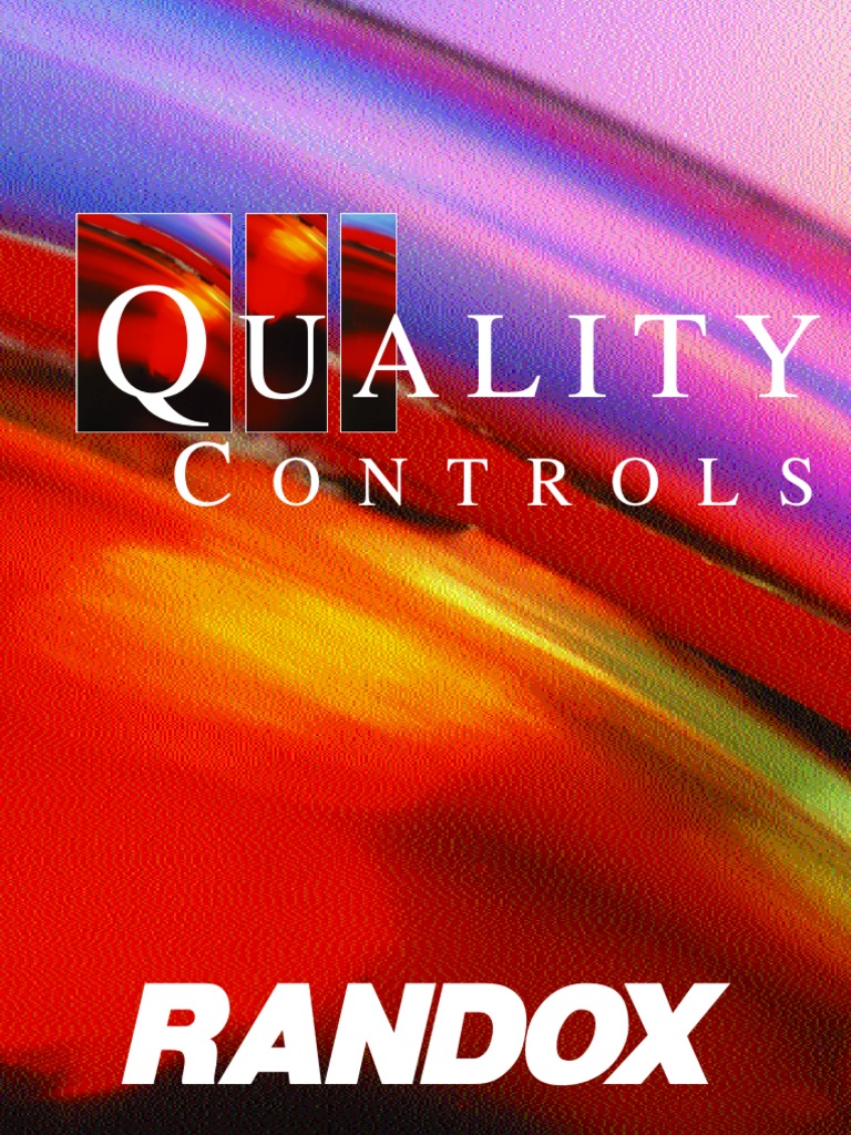 Quality Control Brochure | PDF | Biochemistry | Chemistry